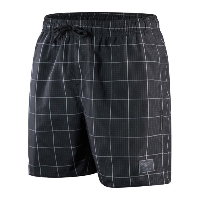 Short de bain Speedo Eco Check Leisure 16 - Noir/Gris - XXL Black/oxid ...