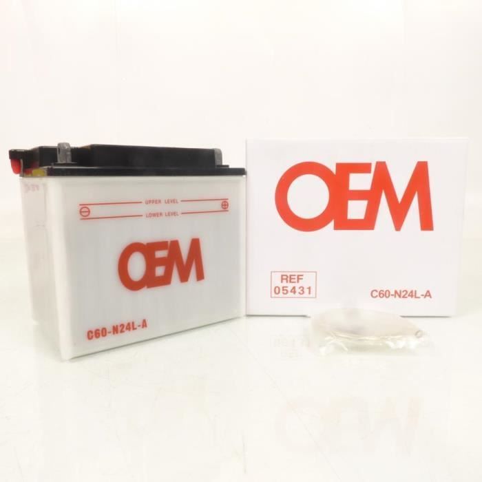 Batterie OEM pour Moto BMW 800 R 80 Rt 1985 à 1995 Y60-N24L-A / 12V ...