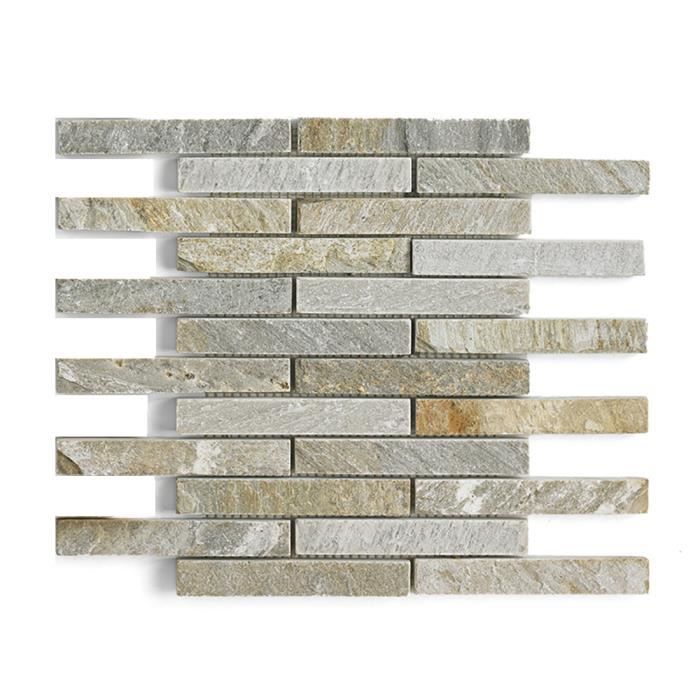 Carrelage mosaïque - Plaque de mosaïque mur et sol en marbre naturel ...