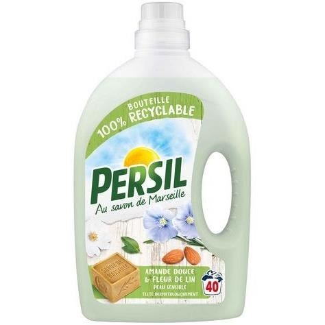 PERSIL Lessives Liquide Amande Douce - 80 Lavages (Lot de 2x 2 L ...