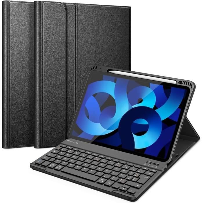 Clavier Pour Ipad Air 5 10.9 Pouces 2022 - Ipad Air 4 2020 - [Clavier ...