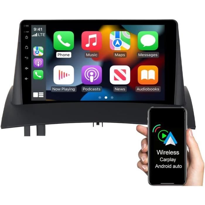 Autoradio Android 9" Pour Renault Megane Ii 2002-2008 2+32Gb Stéréo ...