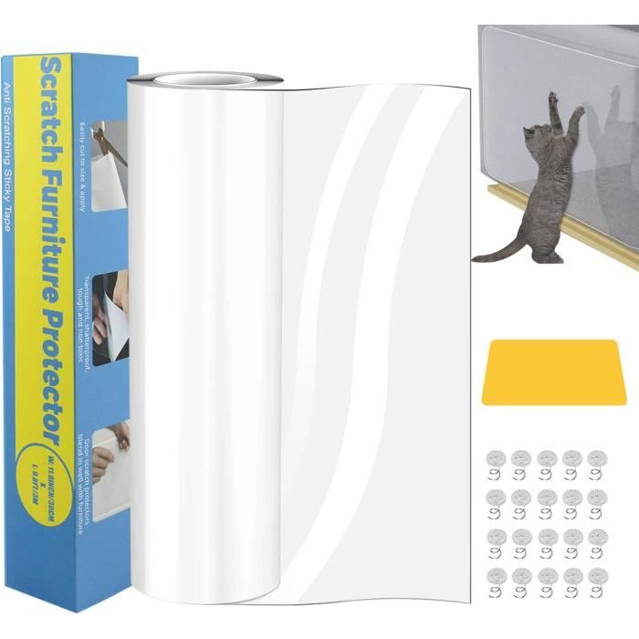 Protection Canape Chat Anti Griffe 30Cm X 3M, Anti Griffe Sticker ...
