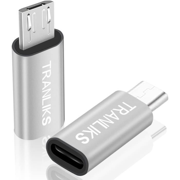 Adaptateur Micro Usb Vers Lightning, Adaptateurs Lightning (Femelle ...