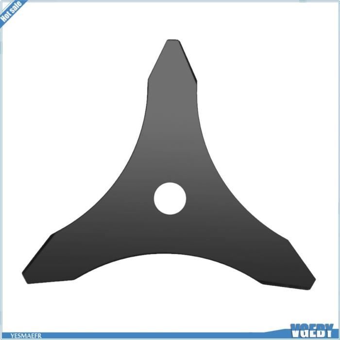 Lame de Débroussailleuse 3 Dents Acier Manganèse Trancheuse Herbe Coupe-herbe - VGEBY ...