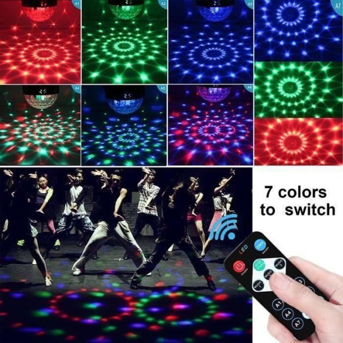 Lampe de Scène | Jeux de Lumière 5W 240V | Innoo Light Boule à Facette ...