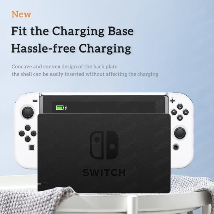 Ns noir - Coque de protection dégradée pour console Nintendo Switch NS ...
