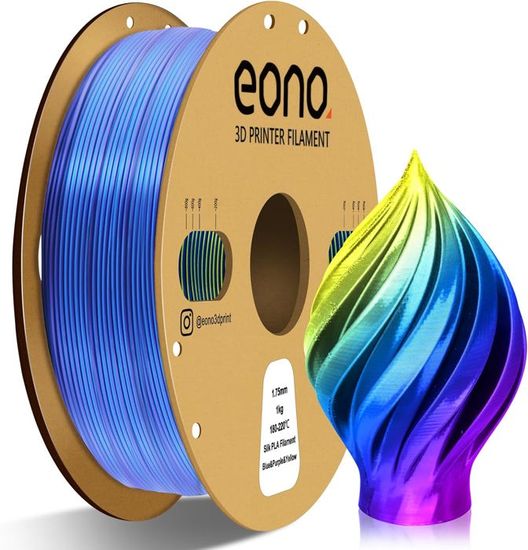 Filament PLA de coextrusion de filament triple couleur 1,75 mm pour ...