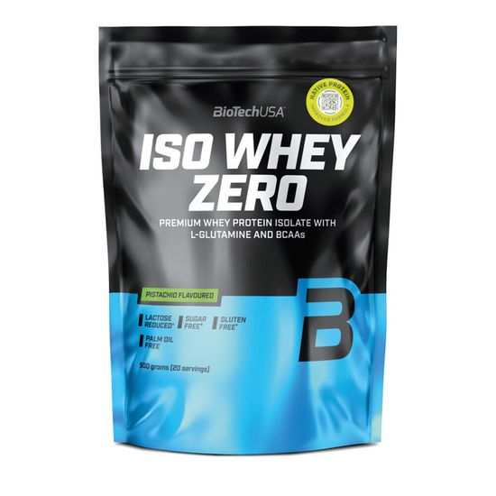 Whey isolate BioTech USA - Iso Whey Zero - Pistachio 500g - Cdiscount Sport