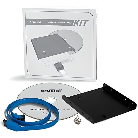 Crucial Kit d'installation SSD CTSSDINSTALLAC - Cdiscount Informatique