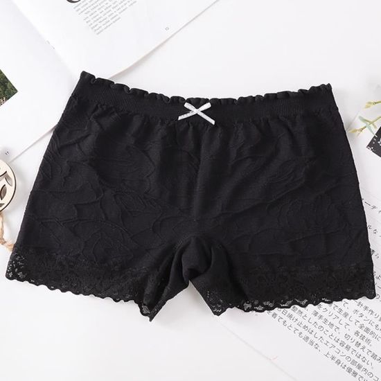 Shorty Pour Femme de couleur unie de mode de extensible doux respirant ...