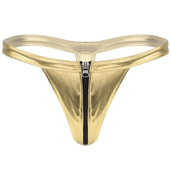 Freebily String Homme G-String Brillant Sous-Vêtement Lingerie de Nuit ...