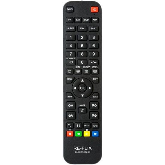 Superior Light Télécommande 4 En 1 Pour Sat-Dtt Orange Dtiw385[L1867 ...