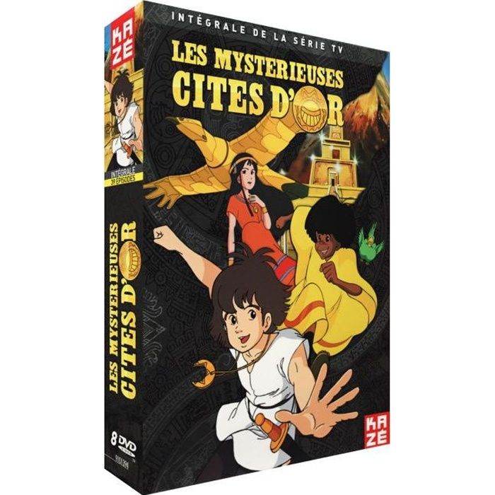 Coffret DVD Les Mystérieuses cités d'or - Cdiscount DVD