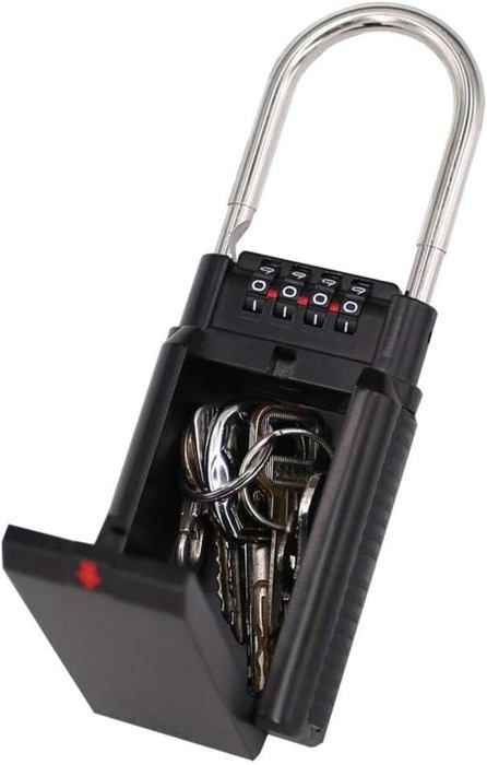 Gris Boite a Cadenas pour Clef, Boite à Clés à Code, Coffre Combinaison ...