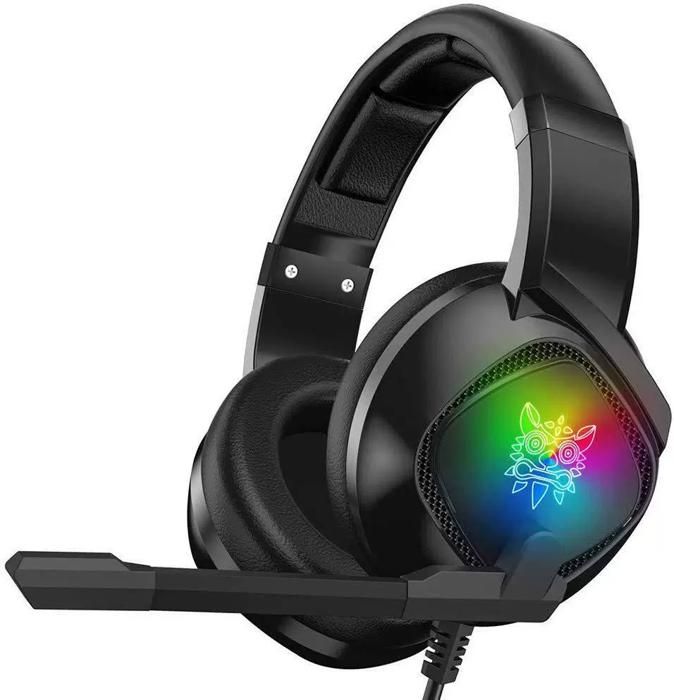 RGB Casque de Jeu avec Micro Antibruit - K19 - USB + JACK 3,5MM - Noir ...