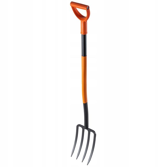 Fourche à Bêcher KADAX, Acier Carbone, Poignée Ergonomique D, 4 Dents ...