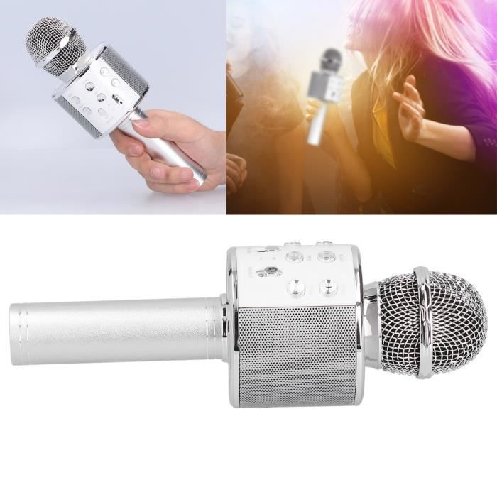 Akozon Microphone Bluetooth Microphone sans Fil, Microphone sans Fil ...