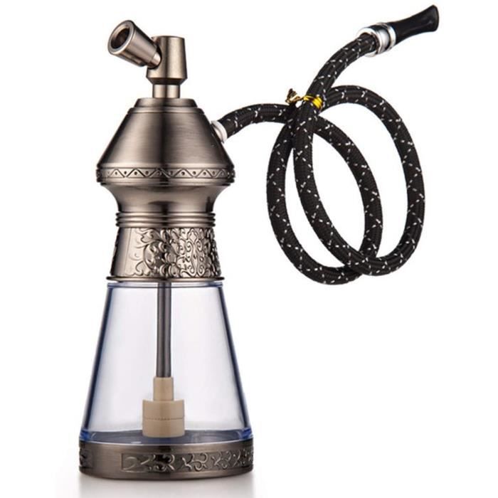 Vapeur Narguilé Set Acrylique Mini Shisha Combo Kit Simple Tuyau ...