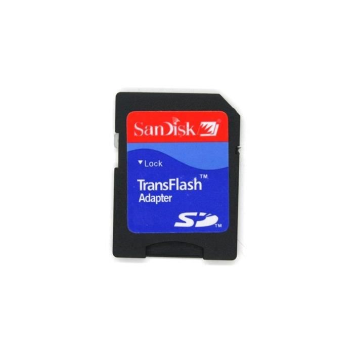 Micro TransFlash TF carte SD adaptateur convert... - Cdiscount Informatique