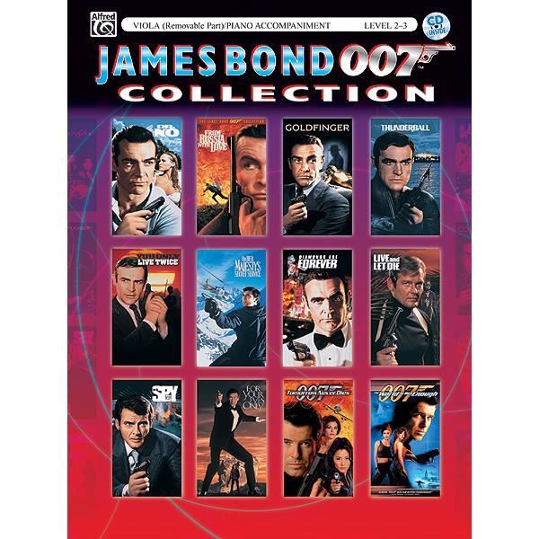 The James Bond 007 Collection, Recueil + CD pour Alto en Anglais édité ...