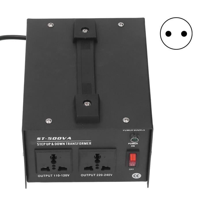 Cikonielf Transformateur abaisseur intensifié 500W Step Up ...