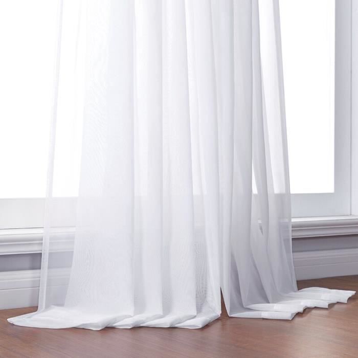 Photophore - Lanterne A Bougie YEIMP Beige Tulle Sheer Curtains for ...