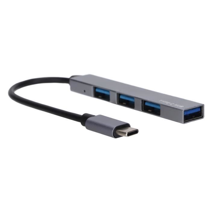 Dock d'extension USB C - FDIT - Mini Plug and Play - 4 Ports - USB2.0 ...