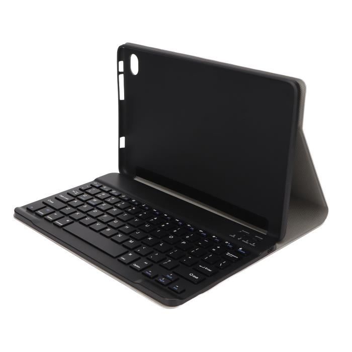 Fdit clavier de tablette Clavier sans fil PU cuir Simple moderne ...