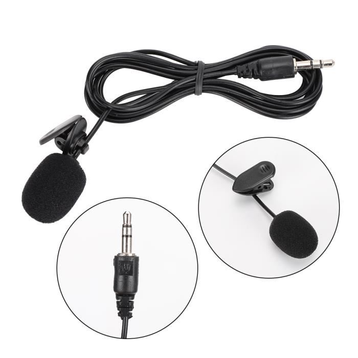 GOTOTOP Microphone à pince filaire 5 pcs Jeu À La Maison Clip Collier ...