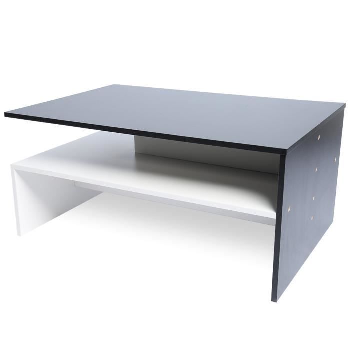 Table Basse d'appoint Pratique Design Moderne Créative en Bois Stable ...