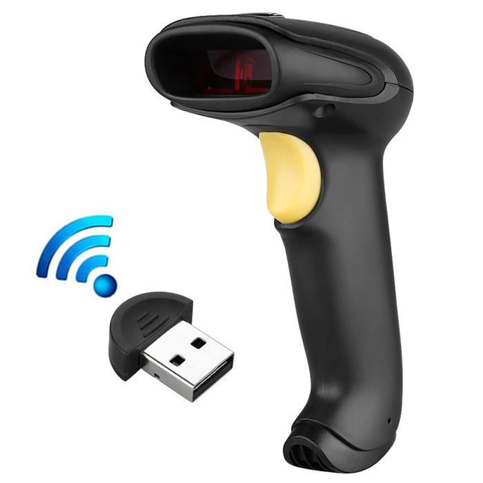 Excelvan Laser Scanner de codes-barres Lecteur de code-barres avec 2 ...