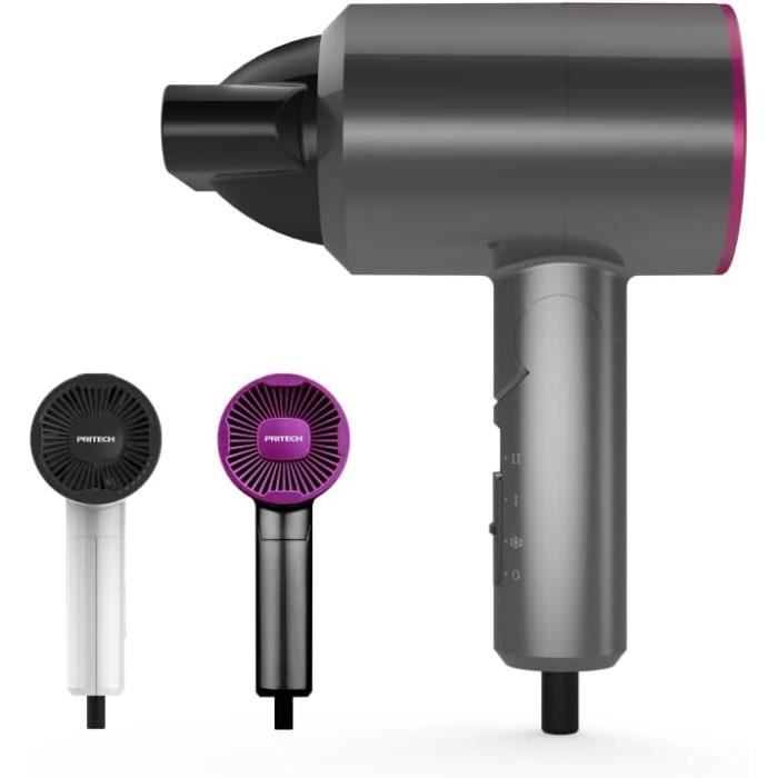 Sèche-Cheveux, Séchoir Professionnel Puissant Pour Séchage Rapide, Buse ...