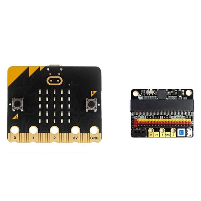 Carte mère Bbc Microbit V2.0 Introduction à la programmation graphique en Python Carte de ...