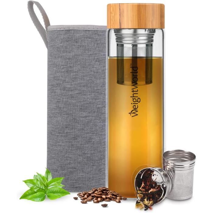 Bouteille Infuseur à Thé - Thermos Café Chaud Froid - Bouteille ...
