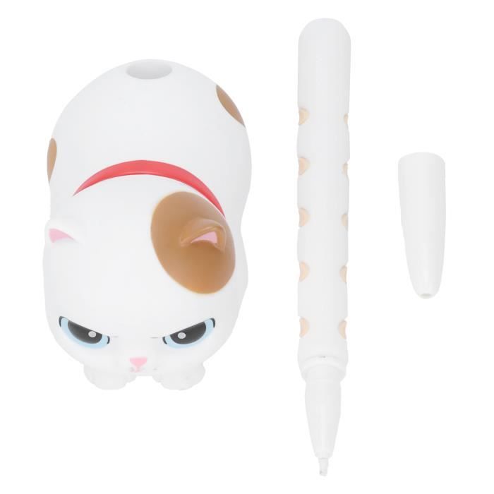 Tbest Ecrire Stylo Gel Motif de chat mignon écriture en silicone stylo ...