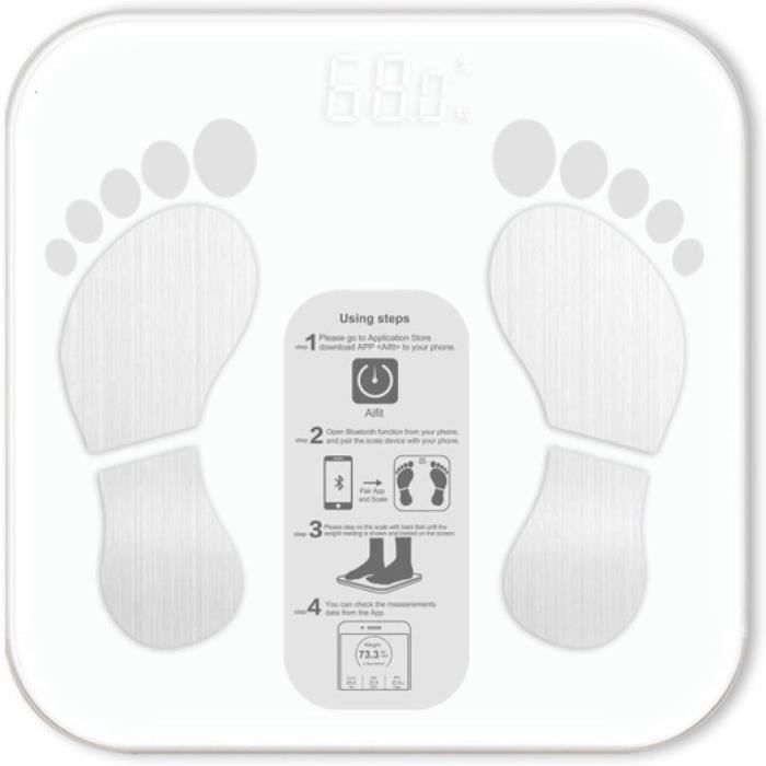 Balance De Poids, Balance De Poids De Graisse Corporelle Bluetooth Bmi ...