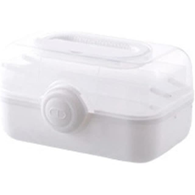 Boîte de rangement pour médicaments de grande capacité, boîte de ...