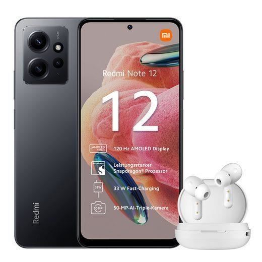 XIAOMI Redmi Note 12 128Go 4Go Gris Avec Ecouteurs sans fil HAYLOU ...