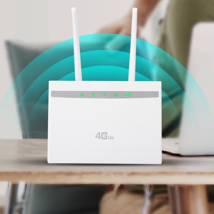 Zerone routeur WiFi 300Mbps de transmission de données rapide 4G CPE ...