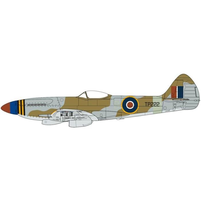 SUPERMARINE SPITFIRE MK.XVIII AVION MILITAIRE SPITFIRE AIRFIX A05140 ...