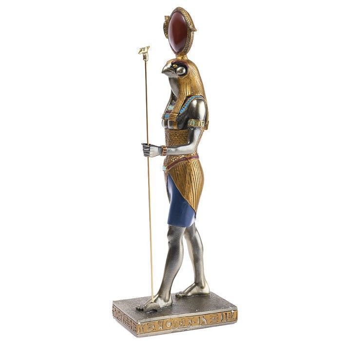 Statuette Egyptienne Dieu Ra - Dieu Soleil Mythologie - Cdiscount Maison