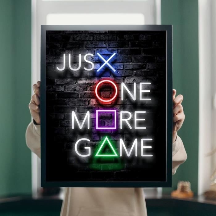 Affiche Gamer Décoration Murale - Gamer Poster, Deco Gaming, Affiche ...