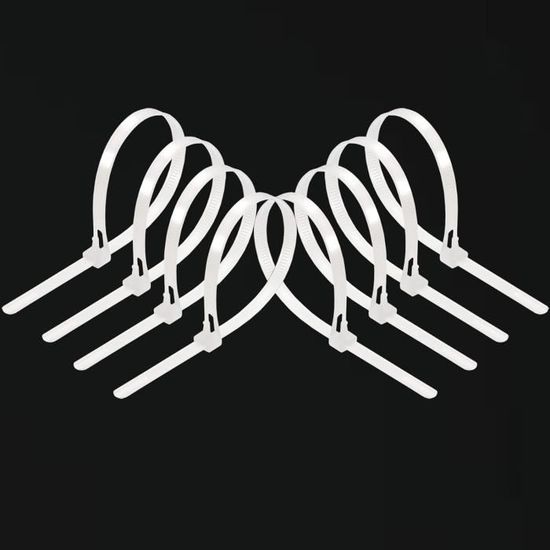 Collier de Serrage Plastique Réutilisables 150mm x 4,8 mm, Colliers ...