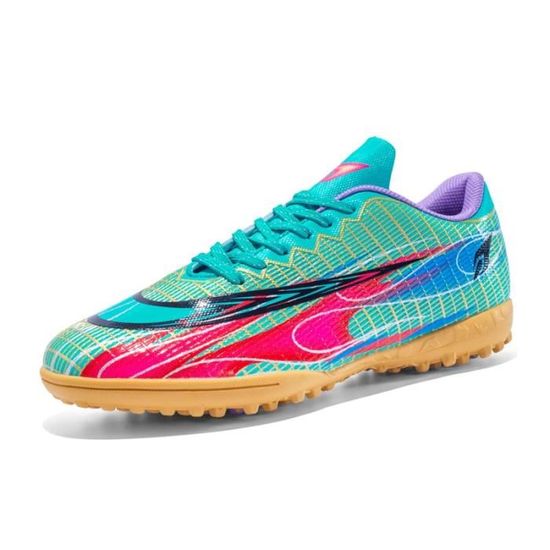 Colorblock Spikes Chaussures de football respirantes et durables pour ...