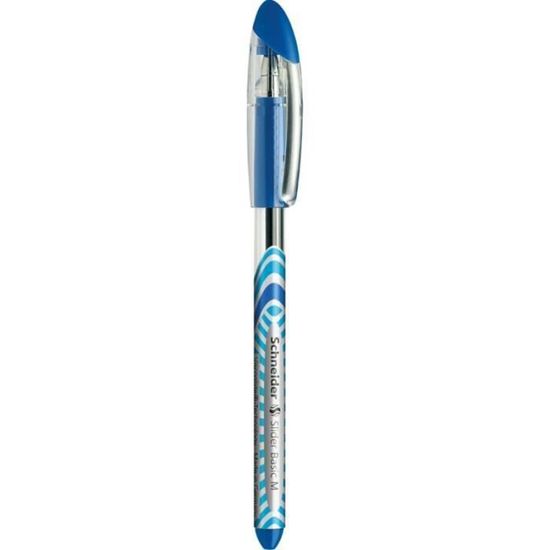 Stylo à bille - SCHNEIDER - Slider Basic - Couleur bleu - Pointe ...