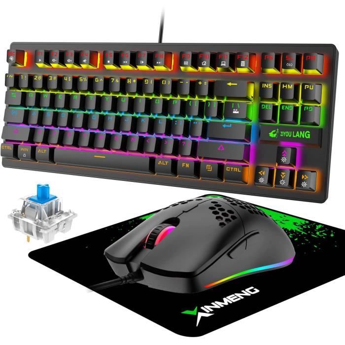 Clavier et Ensemble de Souris avec pavé de Souris, Coque en nid d ...