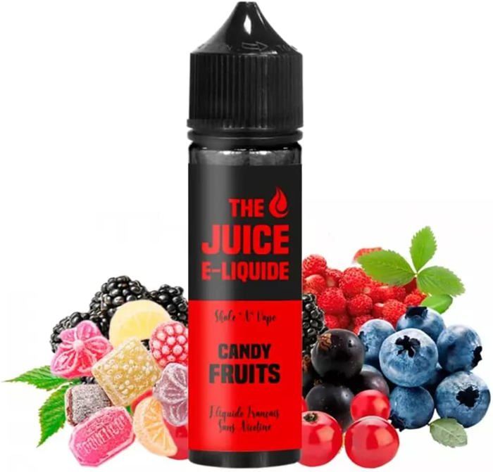 E-LIQUIDE 50ML GOUT CANDY FRUITS - - E-CIGARETTE - SANS TABAC - SANS ...