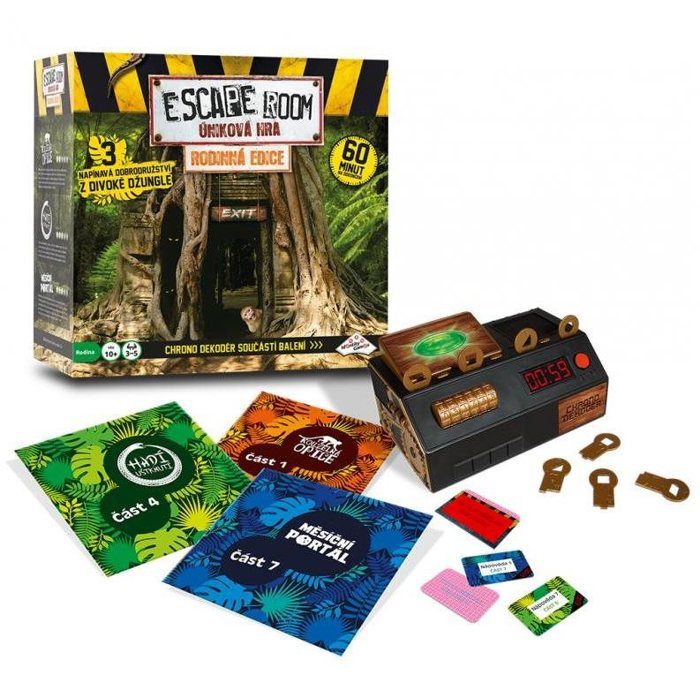 ESCAPE ROOM : Escape Game Family Edition - 3 scénarios - Cdiscount Jeux ...