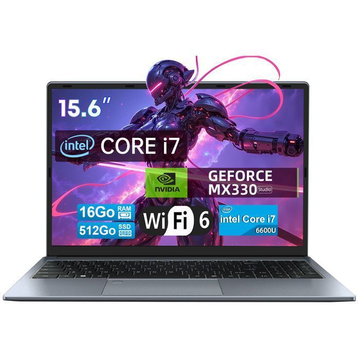PC Portable-15.6"FHD-Intel Core i7-6600u-NVIDIA GeForce MX330-16 Go RAM ...